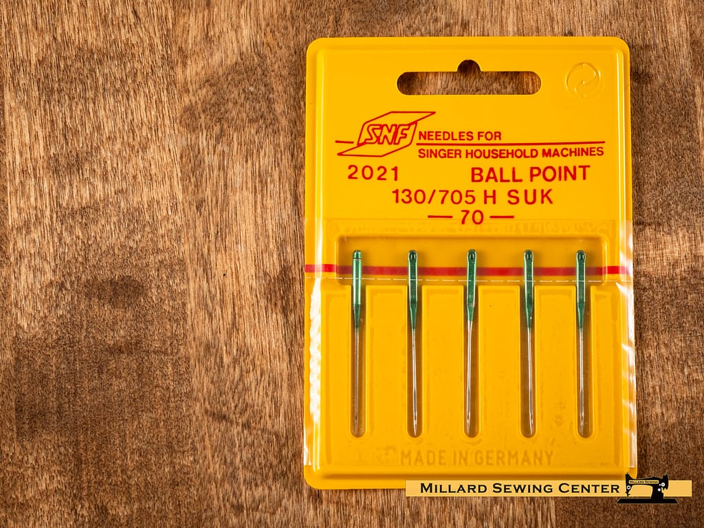 Ball Point/Jersey Needles by SNF Needles (2045) – Millard Sewing Center