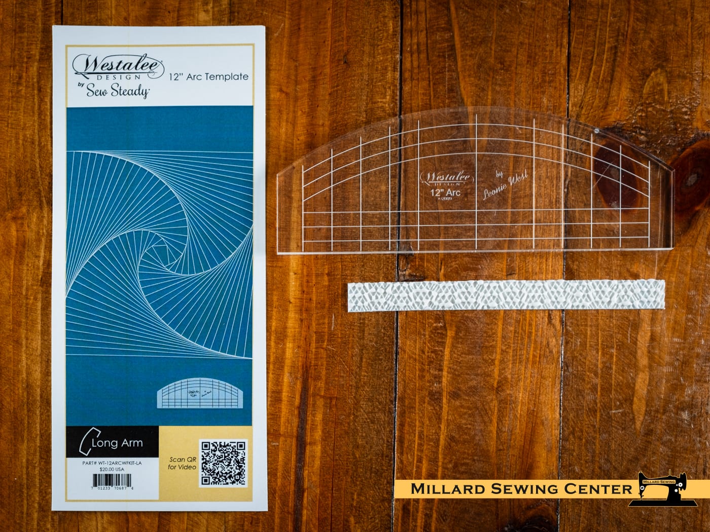 Template 12″ Curves by Westalee Design – Millard Sewing Center