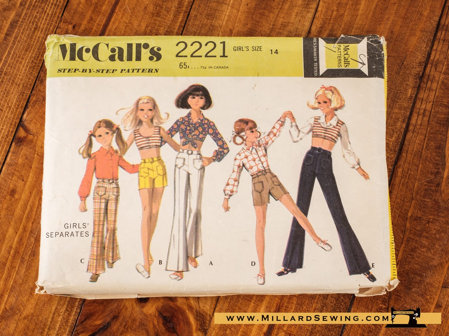 Outfit Pattern 2221 by McCall’s – Millard Sewing Center