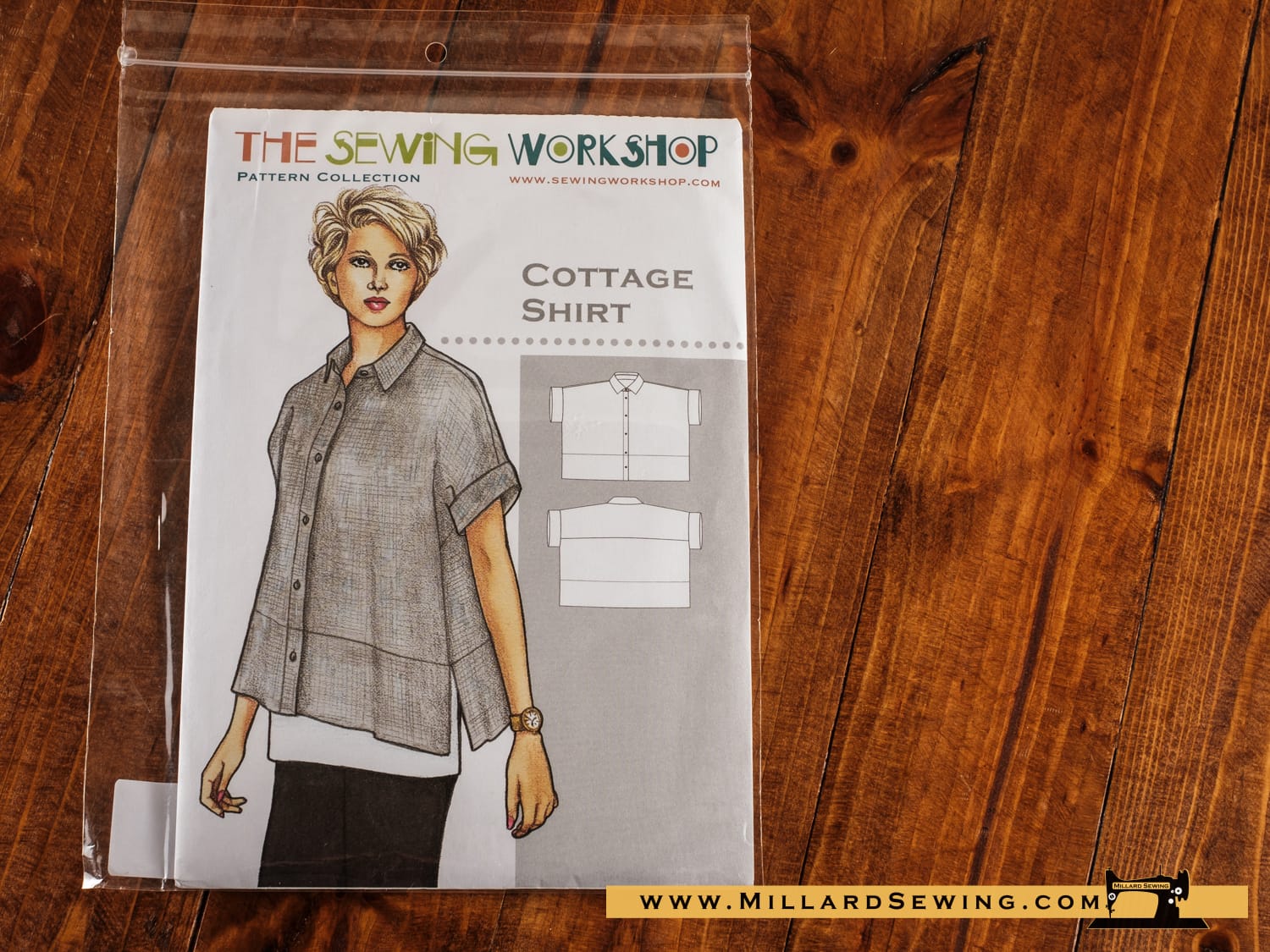 Shirt Pattern PP062, Cottage Shirt by The Sewing Workshop – Millard ...