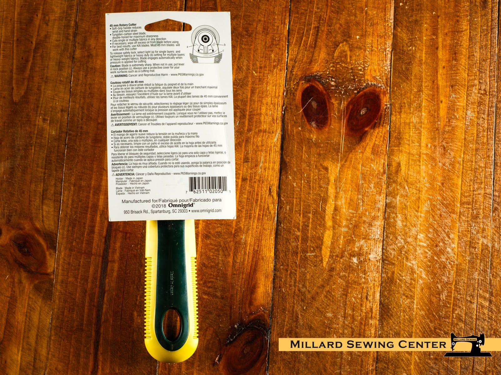 Rotary Cutter, 45mm by Omnigrid – Millard Sewing Center