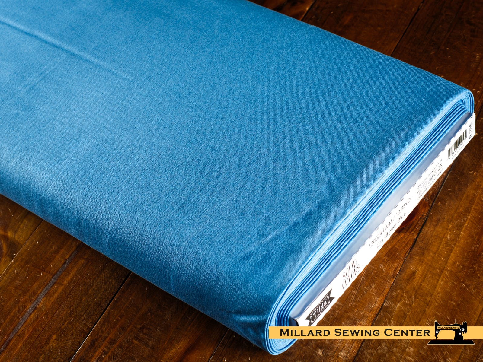 Cotton Fabric, 44″ Wide in Cornflower Blue by Tilda – Millard Sewing Center