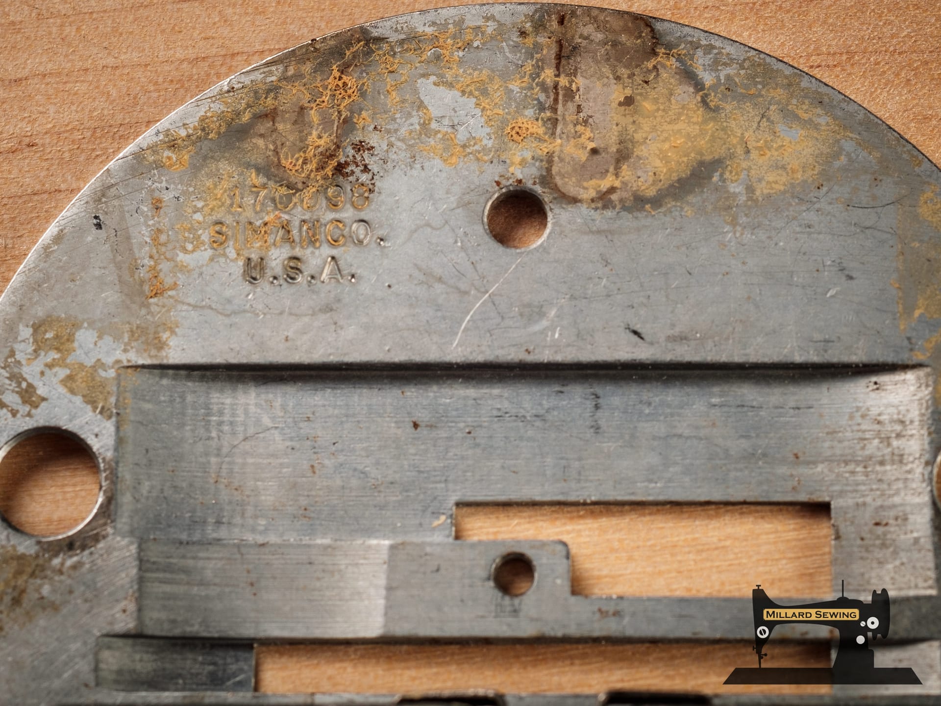 Needle Plate, Graduated for Singer 221, 222, & 301 Sewing Machines ...