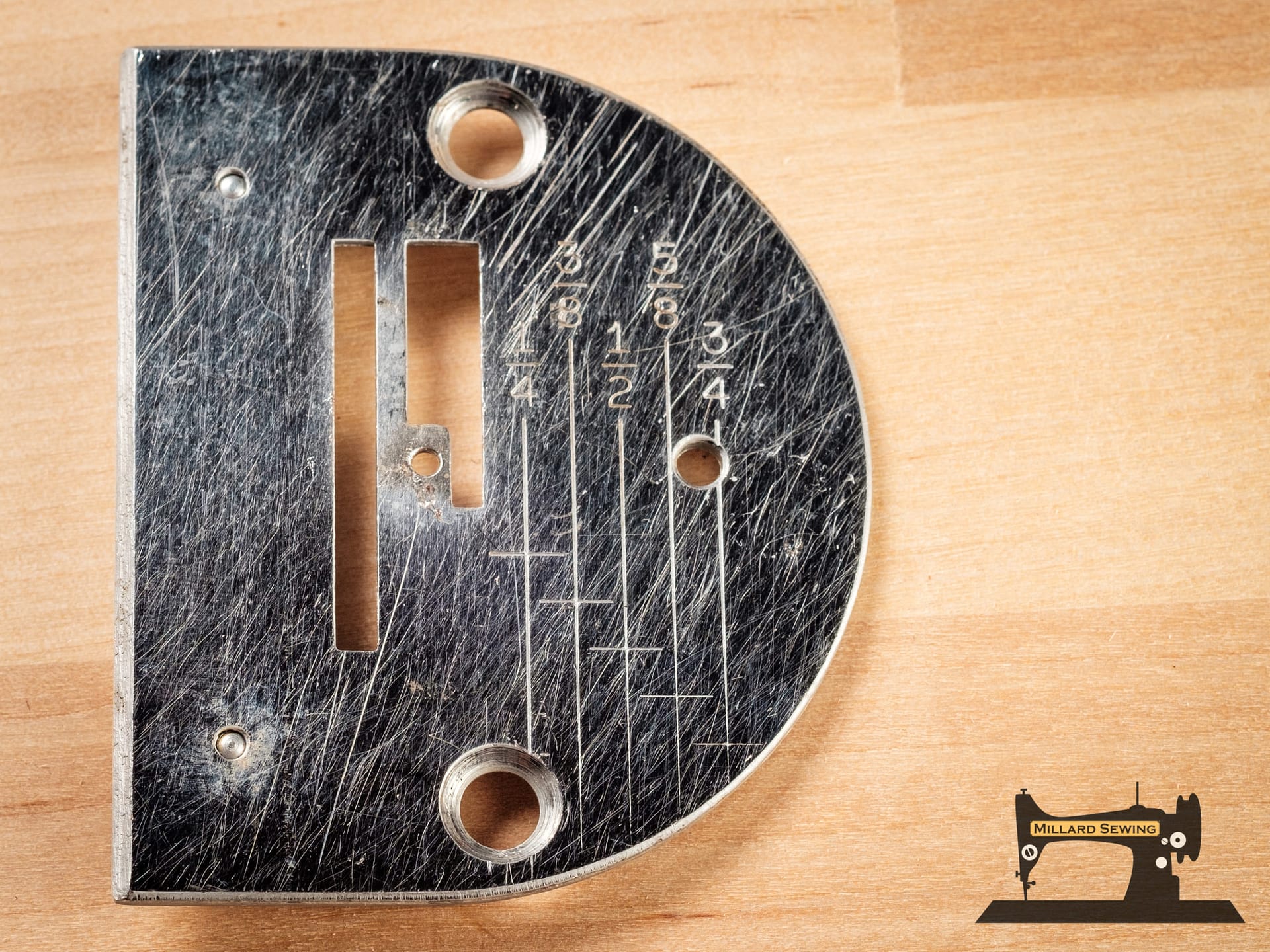 Needle Plate, Graduated for Singer 221, 222, & 301 Sewing Machines ...