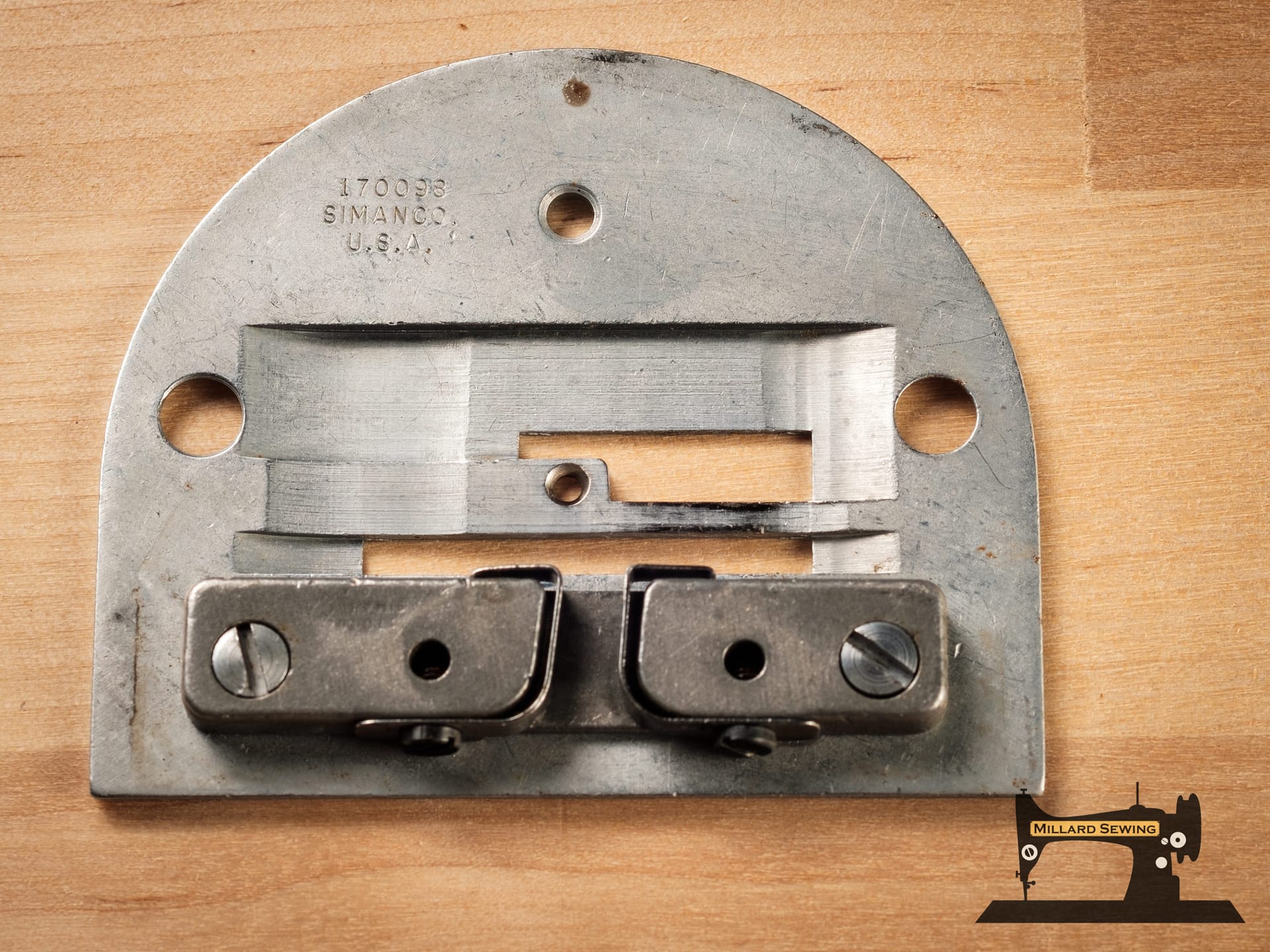 Needle Plate, Graduated for Singer 221, 222, & 301 Sewing Machines ...