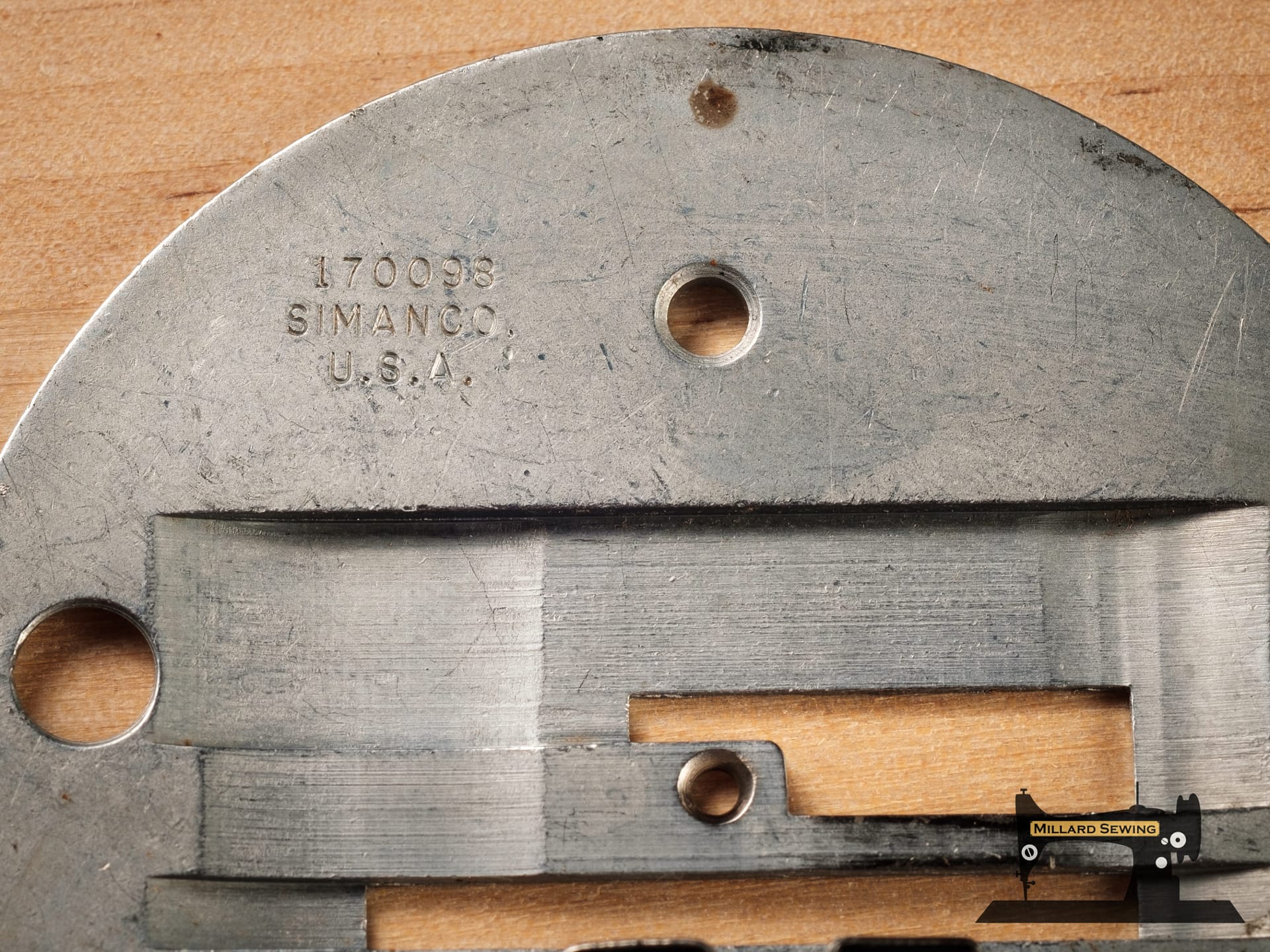 Needle Plate, Graduated for Singer 221, 222, & 301 Sewing Machines ...