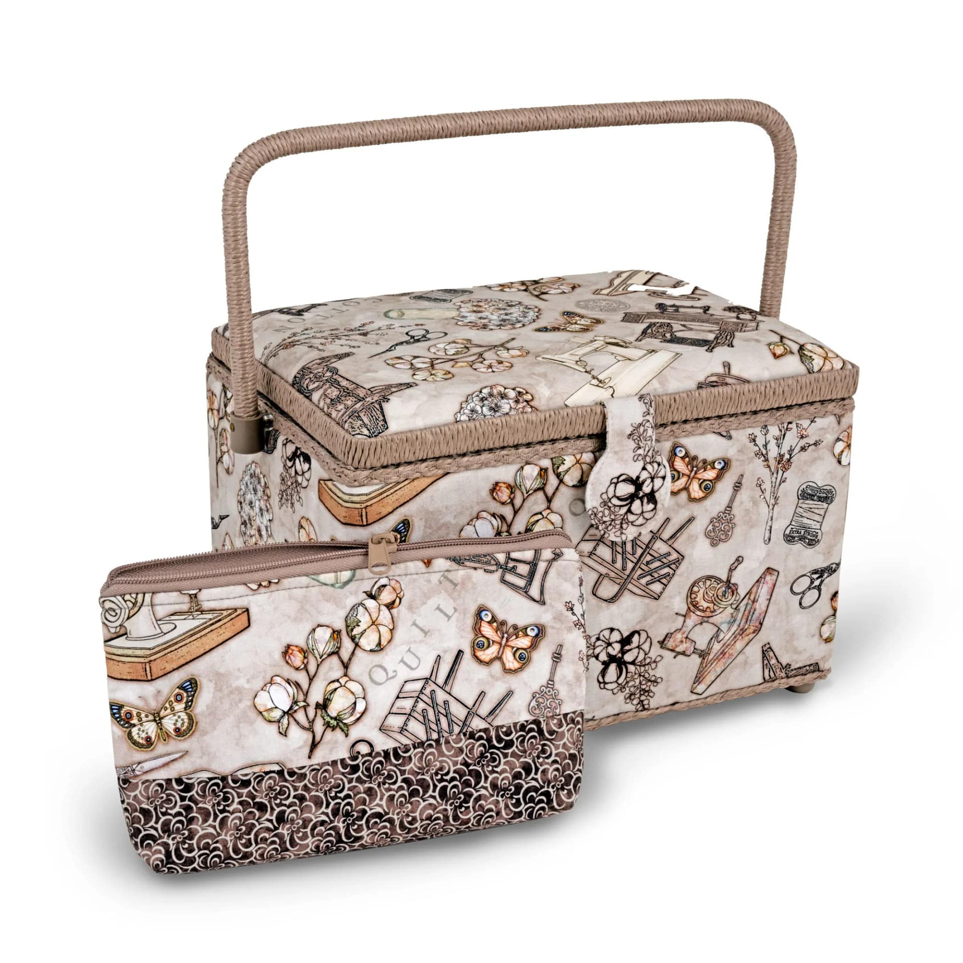 Sewing Basket, Large Case by Dritz – Millard Sewing Center
