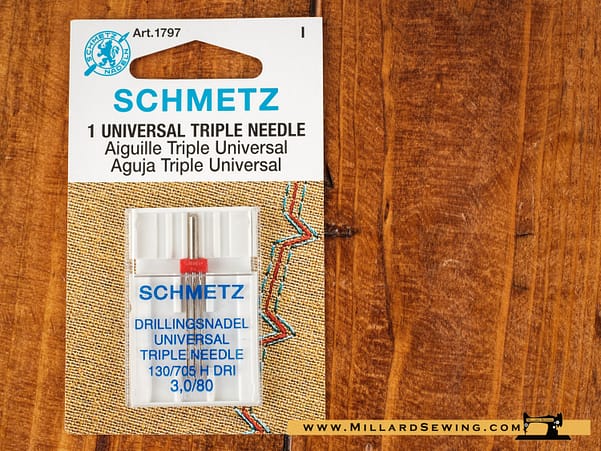 Triple Needle, Universal by Schmetz – Millard Sewing Center