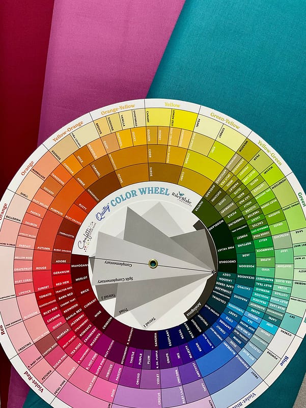Quilty Color Wheel, Color Guide, by Riley Blake – Millard Sewing Center