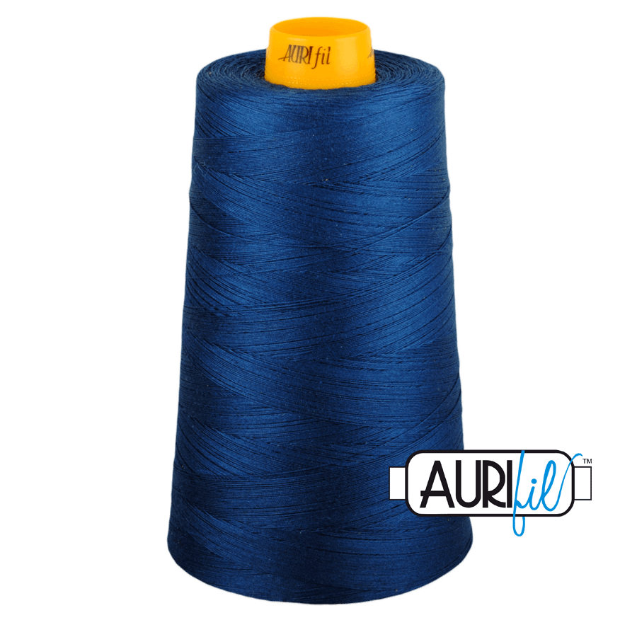 40wt 3ply Cotton Thread in 2783 Medium Delft Blue in a 3280yd Cone by ...